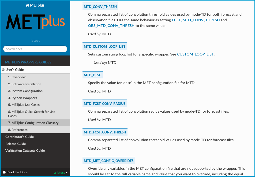 METplus for Operational Verification and Diagnostics | dtcenter.org