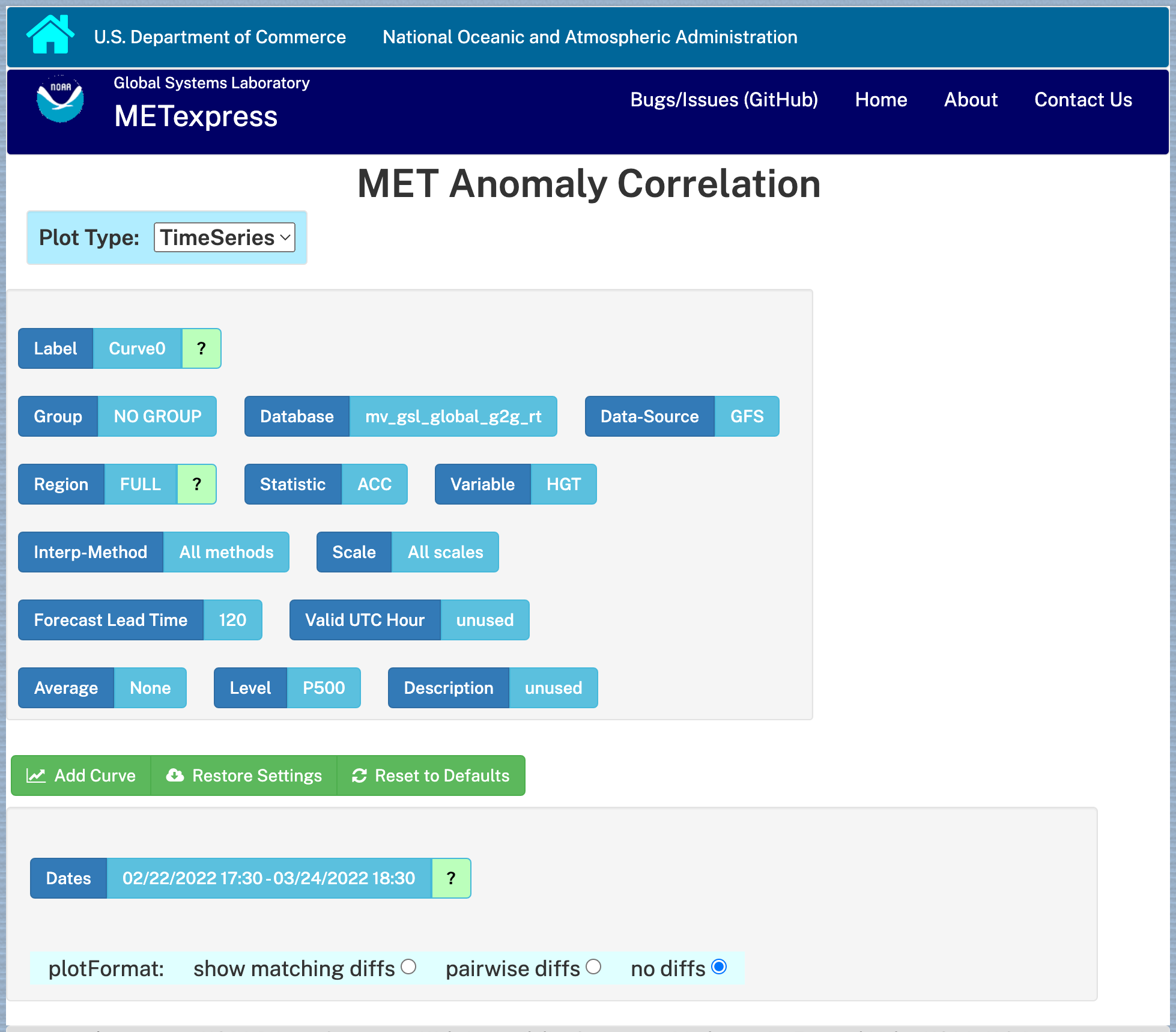 The METexpress Visualization Suite | dtcenter.org
